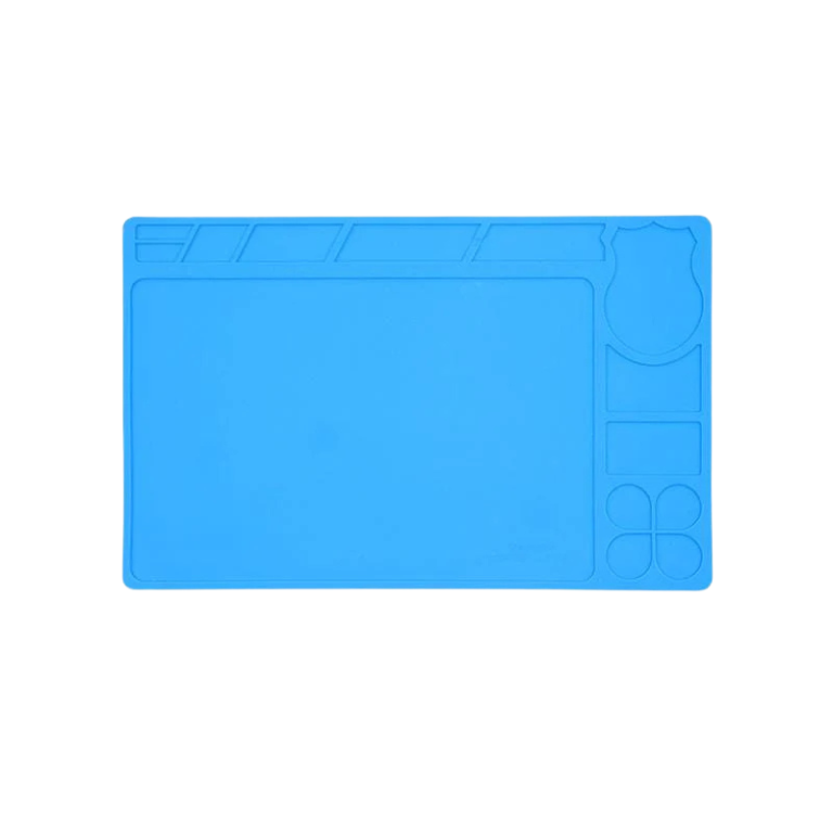 SEQURE PCB REPAIR MAGNETIC/ANTI-STATIC HEAT INSULATION SILICON WORK MAT ...